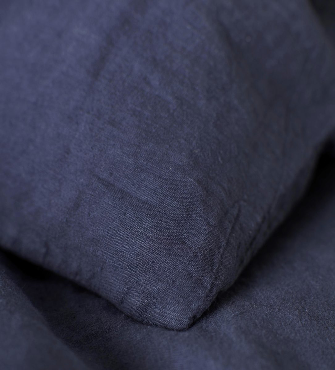 Navy Blue 100% Linen Bedding | Natural Bedding | Secret Linen Store